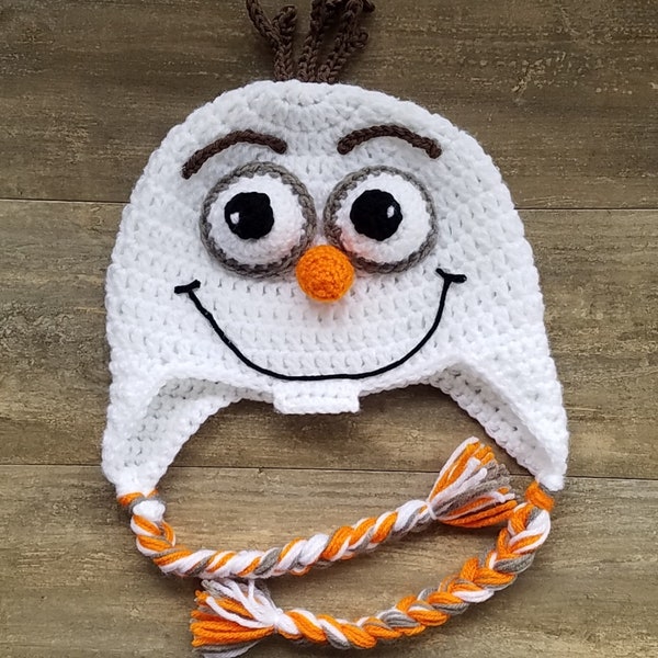 Olaf Hat - Etsy