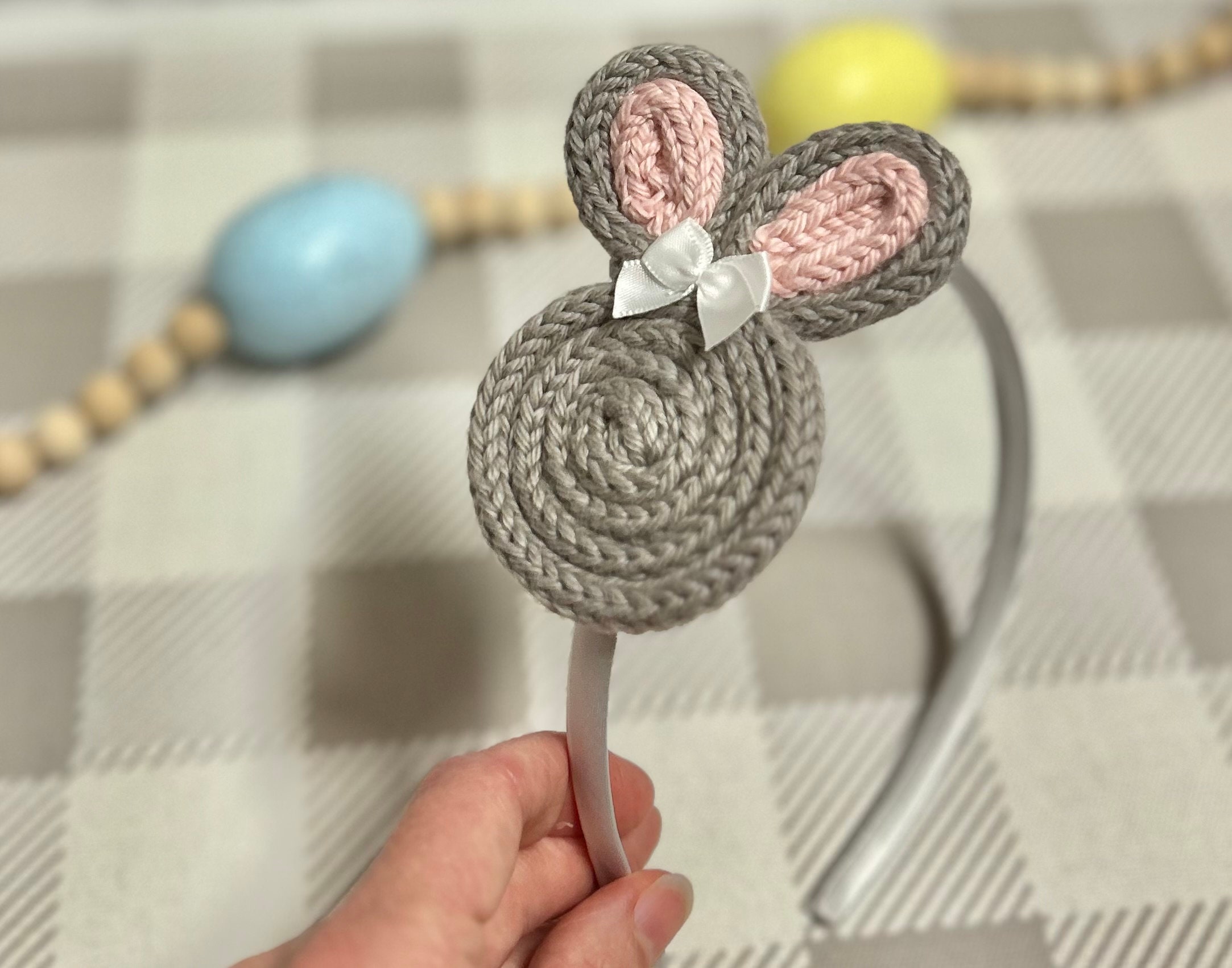 Easter Bunny Headband for Girls Easter Detachable Hair Accessory - Etsy