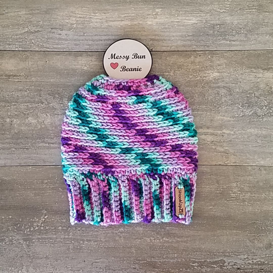 Printable~ Messy Bun Display Adult & Child , PDF Download, Messy Bun ...