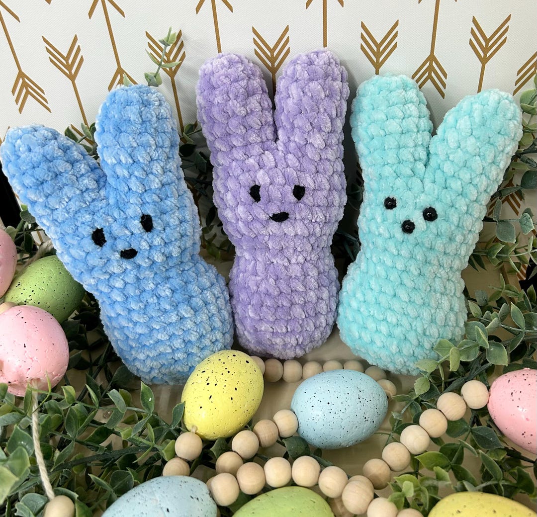 No Sew Peep Pattern, Bunny Peep Pattern, Digital Download, Easter Bunny ...