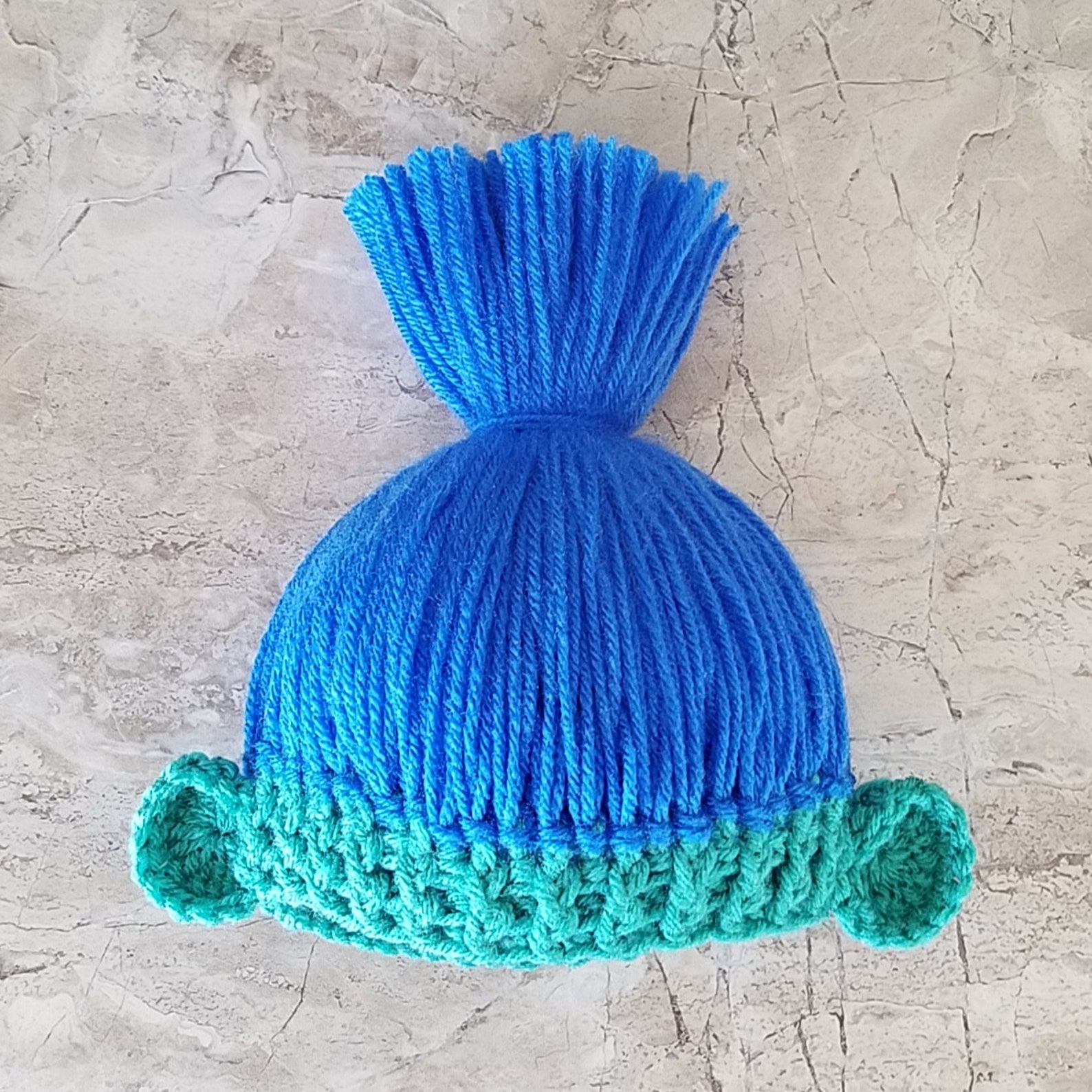 Patterncrochet Branch Hat Inspired by the Movie Trolls - Etsy