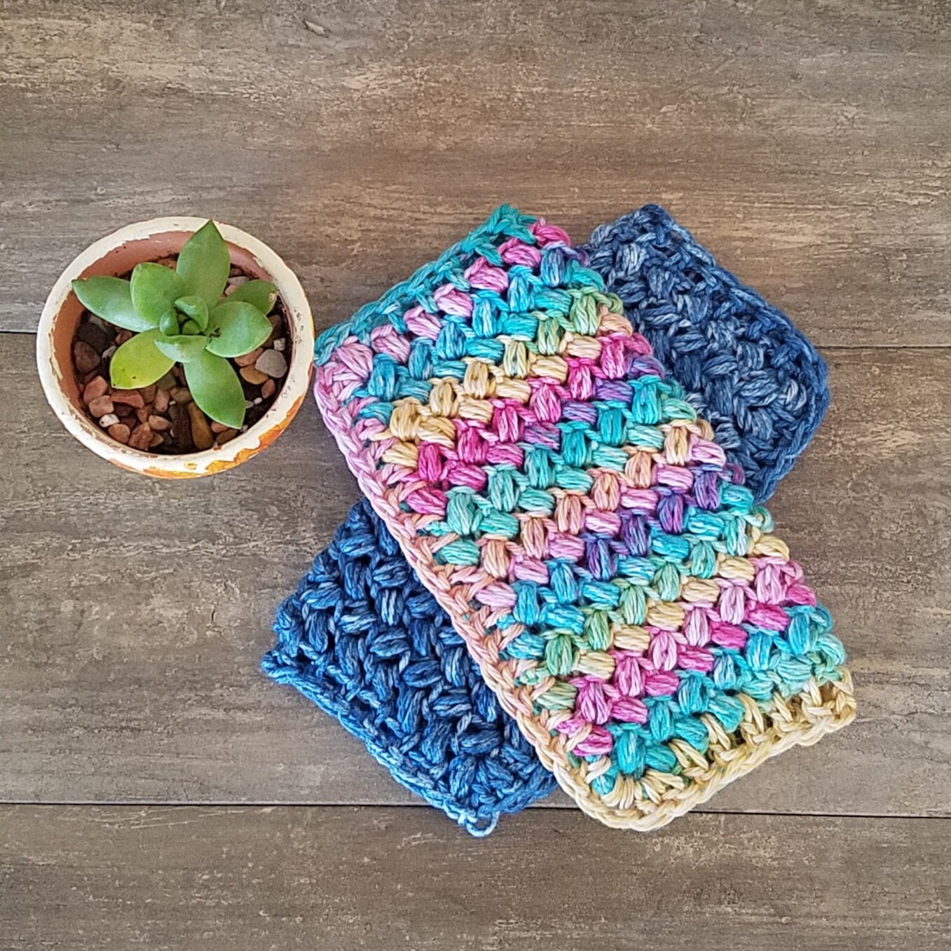 Pattern Zig Zag Wash Cloth Wash/Dish Cloth Crochet Wash | Etsy