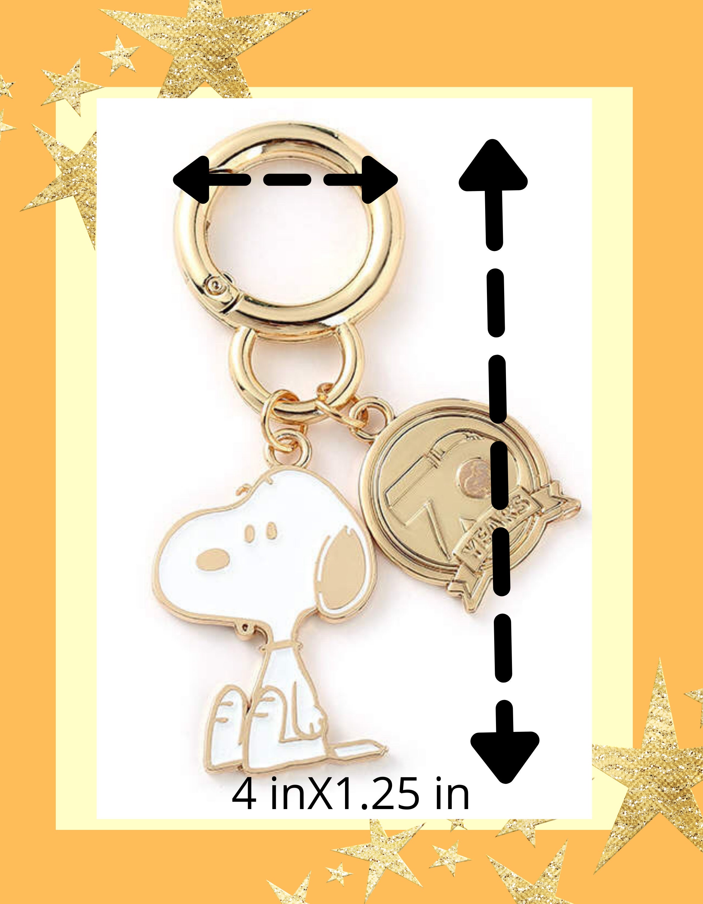 Cute Genuine Peanuts Key Chain Snoopy and His Friends Enamel - Etsy