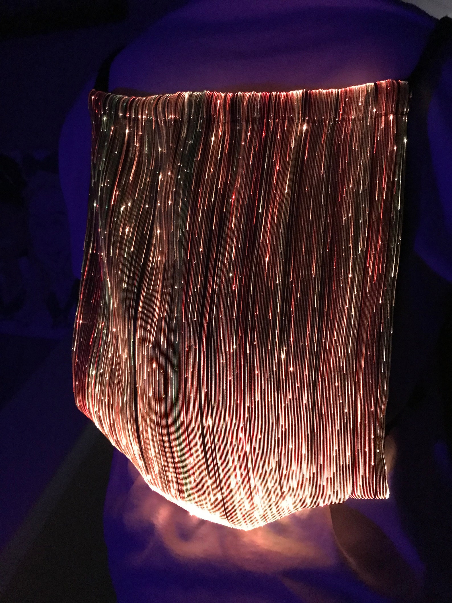 LED Light-up Color Changing Drawstring Bag Party Biking - Etsy