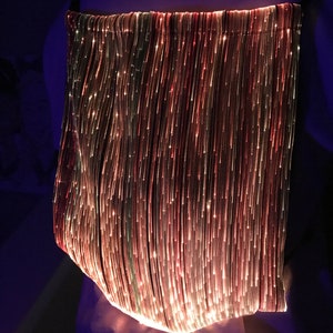LED Light-up Color Changing Drawstring Bag Party Biking Rave Music ...