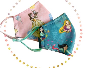 Princess Belle Face Mask - Etsy