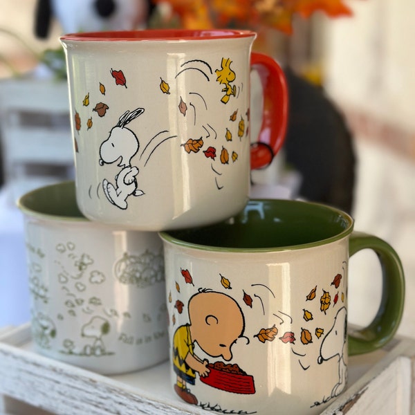 Snoopy Coffee Mug - Etsy