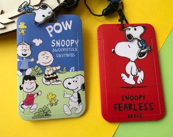 Snoopy Id Card - Etsy