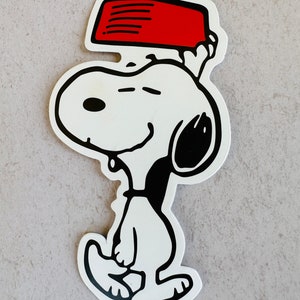 Snoopy Cartoon Sticker-laptop Water Bottle Sticker Stickers Collections ...