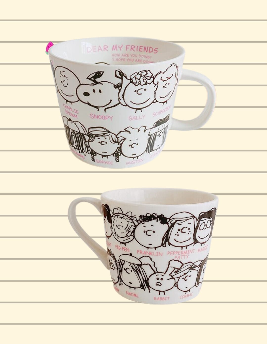 Snoopy Mug Collection Snoopy Happy Together Mug-gift Mug-peanuts Coffee ...