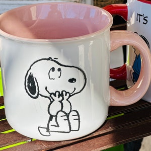 Snoopy Mug Collection Snoopy Happy Together Mug-gift Mug Big Coffee Mug ...