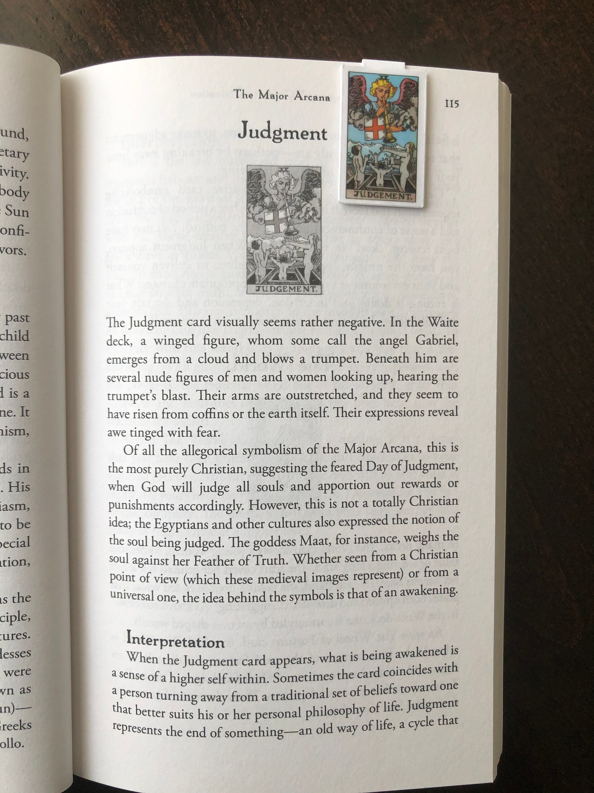 Rider-waite Tarot Magnetic Bookmark Judgement - Etsy UK