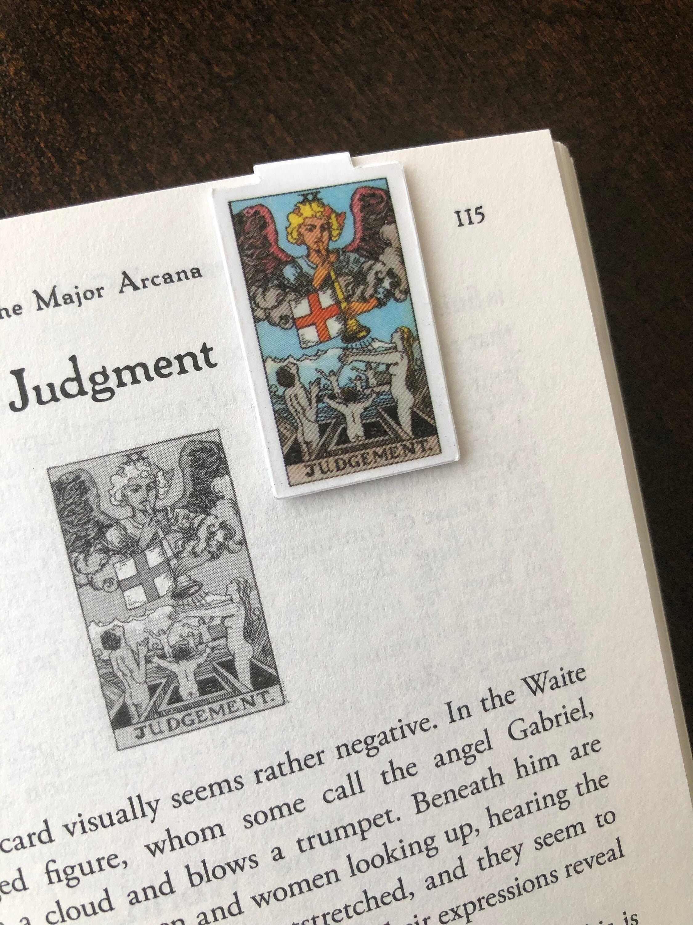 Rider-waite Tarot Magnetic Bookmark Judgement - Etsy UK