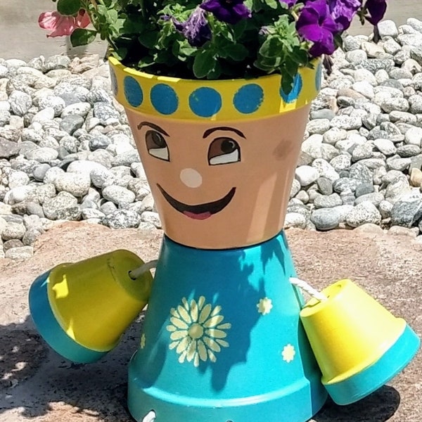 Clay Pot People - Etsy