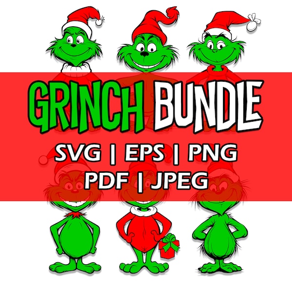 Grinch Svg - Etsy