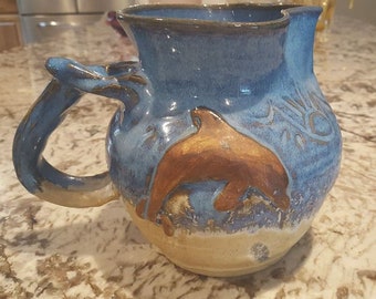 Ceramic dolphin | Etsy