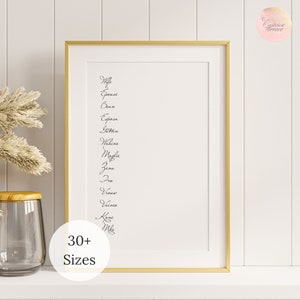Wife Different Languages, Translation Wall Art, Romantic Gift, Wedding ...