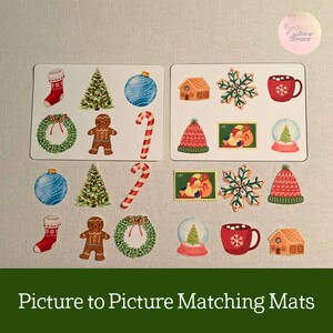 Montessori Christmas Activity Bundle, Preschool Holiday Activity ...