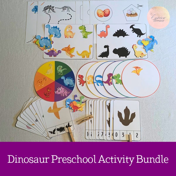 Montessori Dinosaur - Etsy