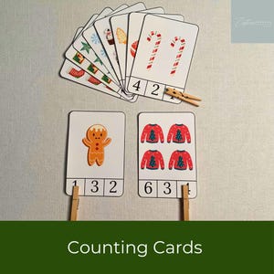 Montessori Christmas Activity Bundle, Preschool Holiday Activity ...