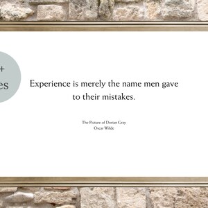 Oscar Wilde Digital Print, the Picture of Dorian Gray Wall Art, Classic ...