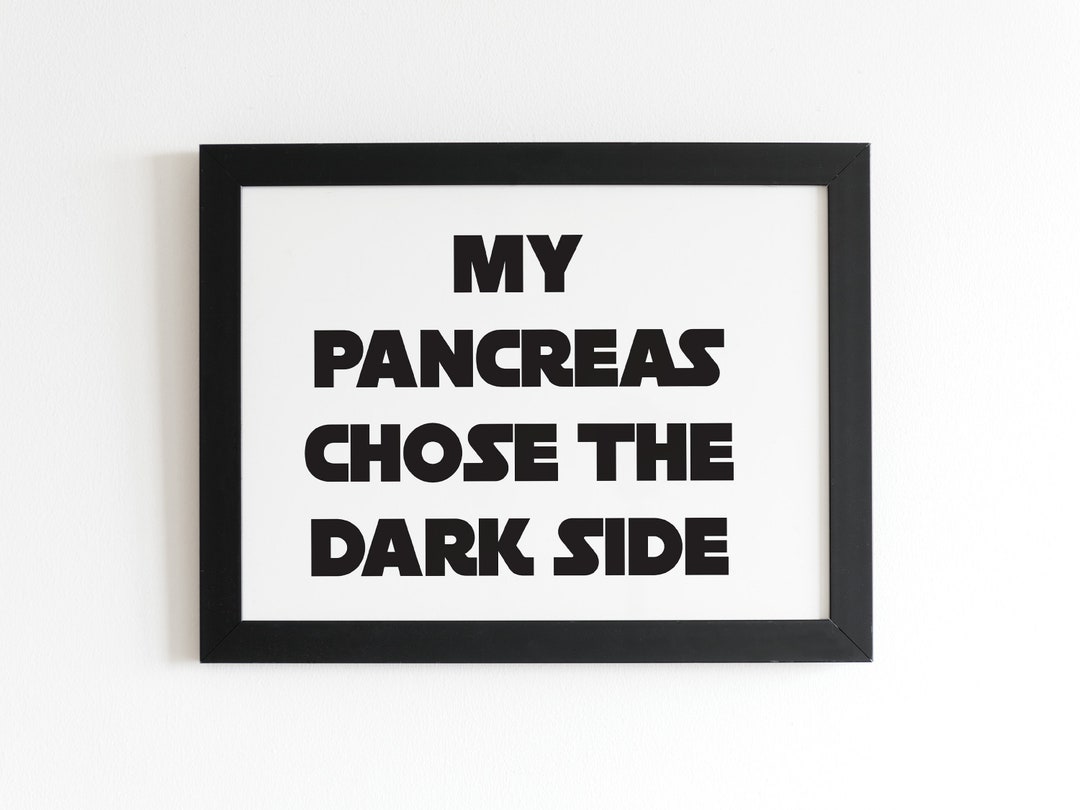 Diabetes Humor Digital Print, Type 1 Diabetic, Diabetic Joke, My ...