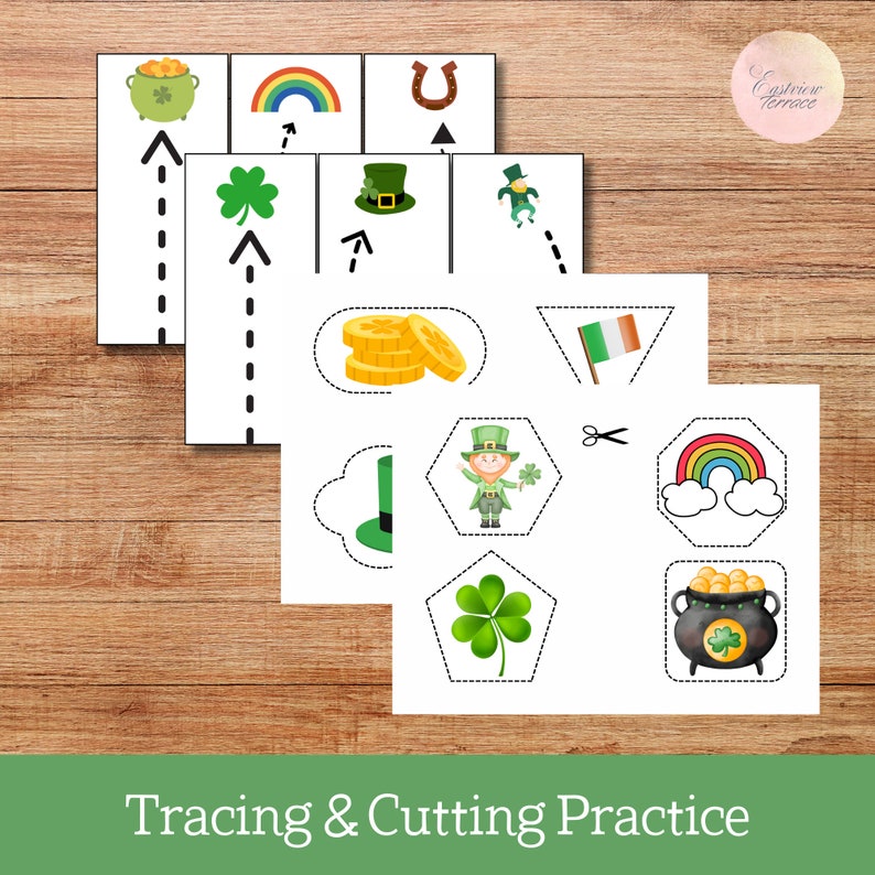 Montessori St. Patrick's Day Activity Bundle, Preschool St. Paddy's Day ...