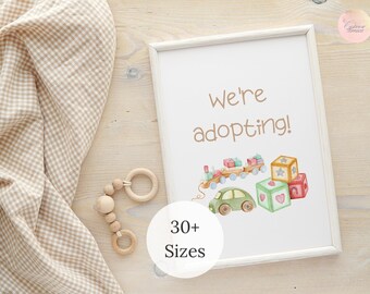 We're ADOPTING ADOPTION Adoption ANNOUNCEMENT Social Media Announcement ...