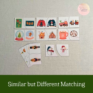 Montessori Christmas Activity Bundle, Preschool Holiday Activity ...