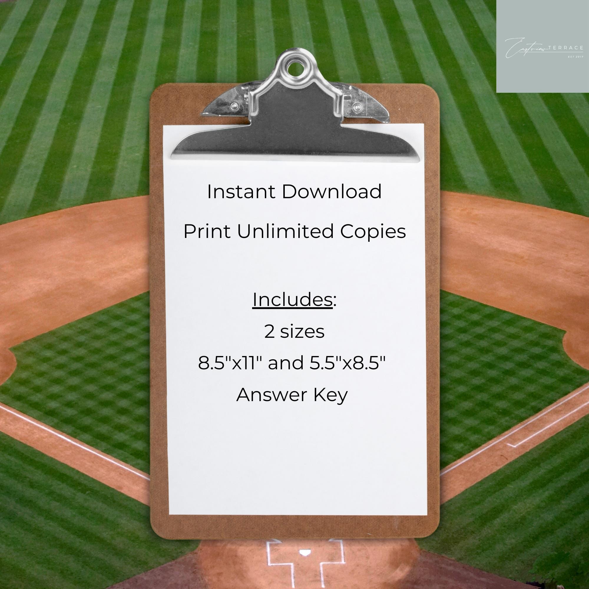 Baseball Word Search Printable, PDF Kids Birthday Party Game, Sports ...