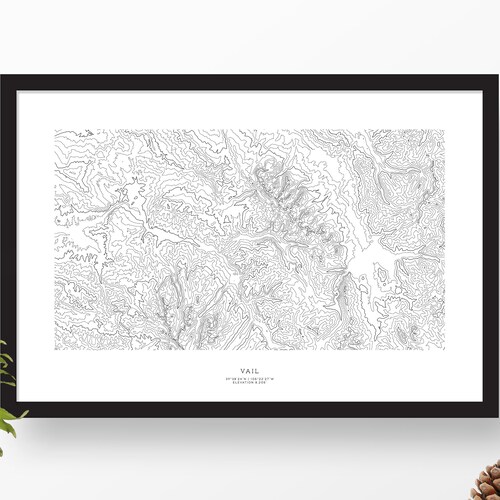 Aspen Colorado Topographic Print Contour Map Map Art - Etsy