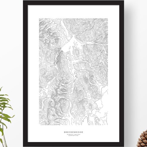 Aspen Colorado Topographic Print Contour Map Map Art - Etsy