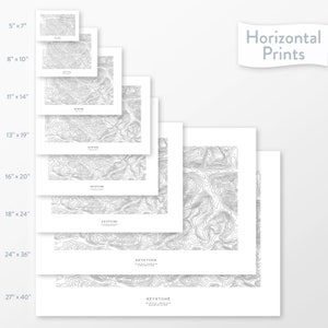 Keystone, Colorado | Topography, Topographic Print, Contour Map, Map ...
