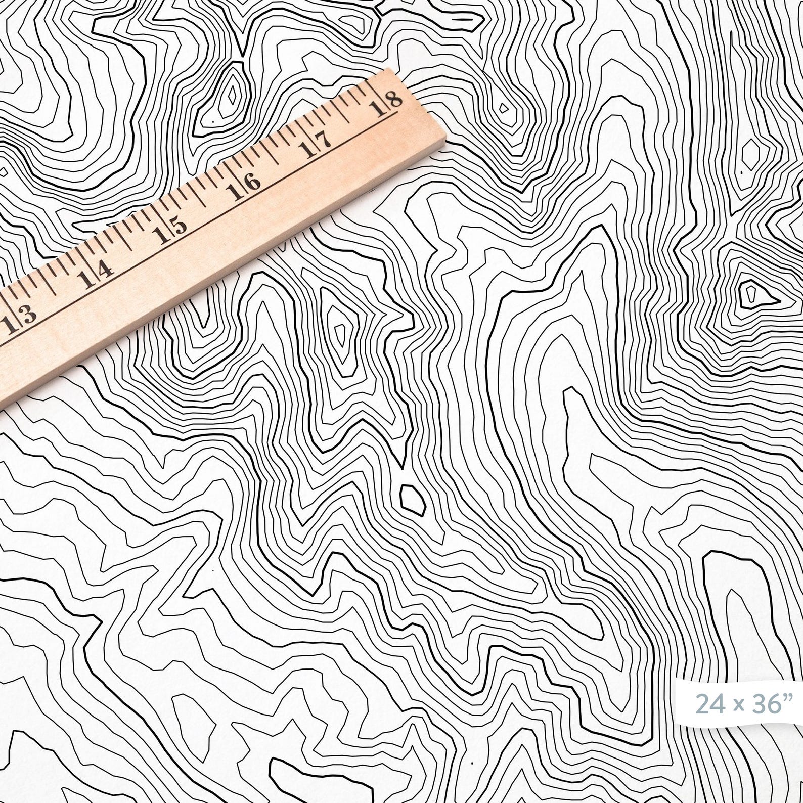 Crested Butte, Colorado | Topographic Print, Contour Map, Map Art ...