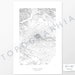 Mount Adams, Washington | Topographic Print, Contour Map, Map Art ...