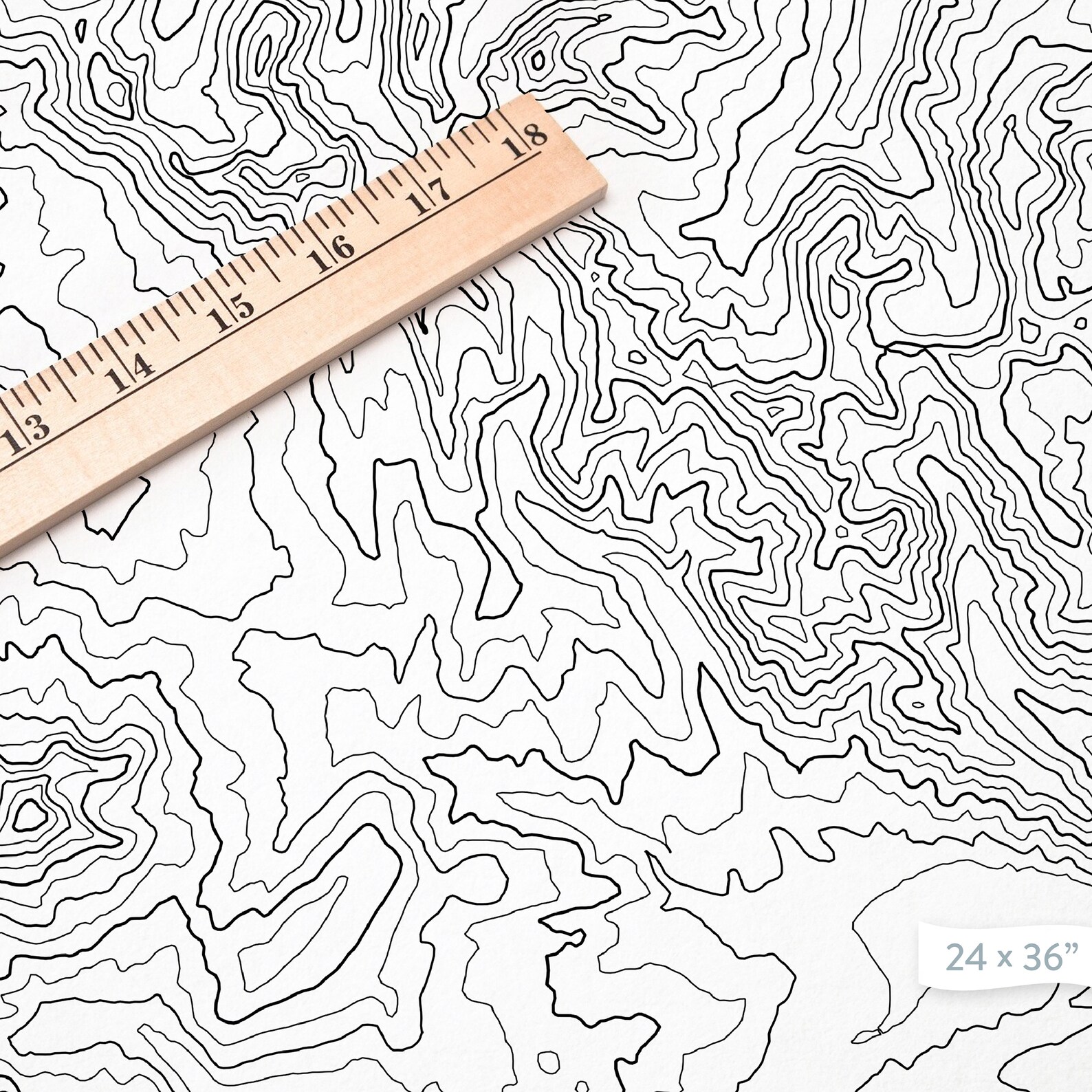 Big Sky Montana Topographic Print Contour Map Map Art | Etsy