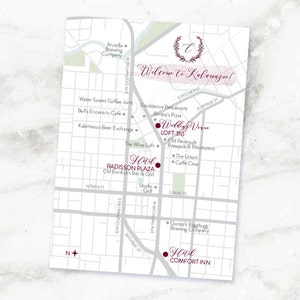 Custom Map or Directions: Designed to Match Any Style - Etsy