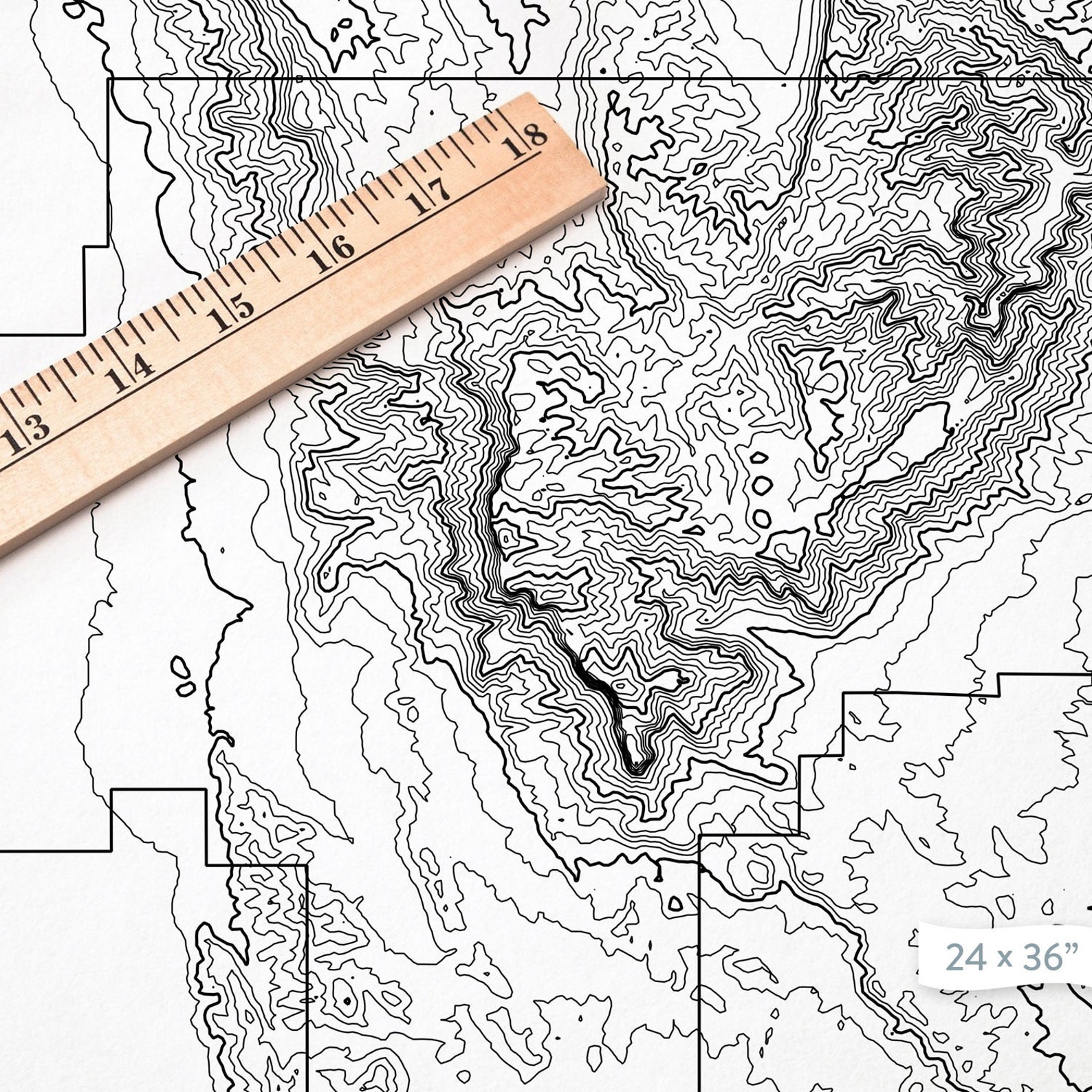 Guadalupe Mountains National Park Texas Topographic Print - Etsy