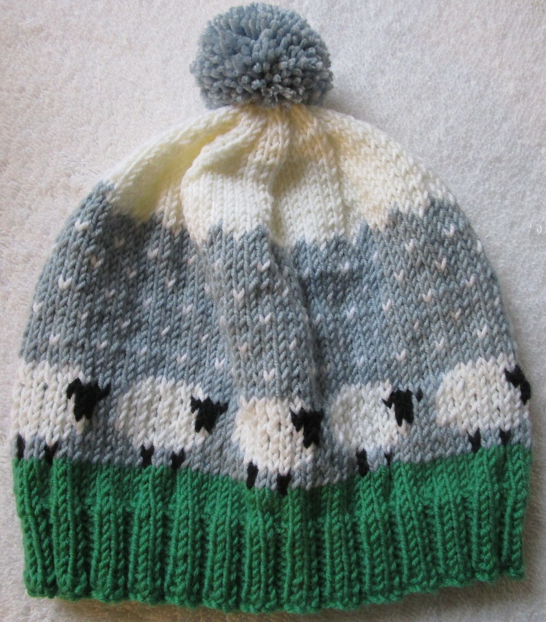 Child's Sheep Wool Hat, in 4 Sizes, Soft Merino, 100% Virgin Wool ...