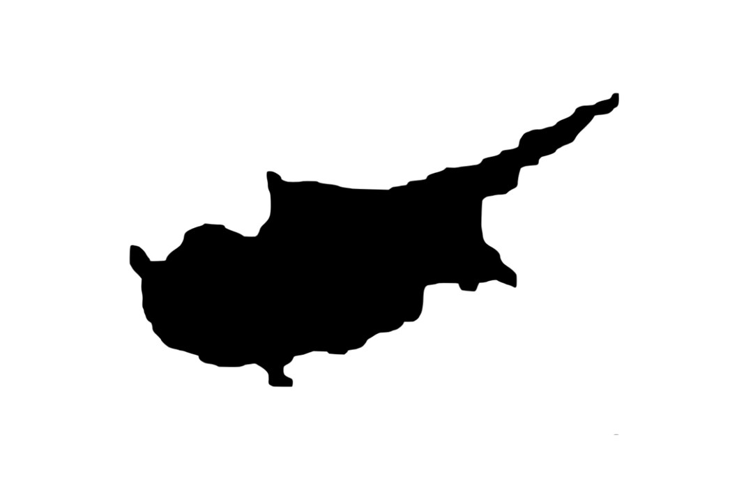Outline Cyprus Magnet, Fridge Magnet Cyprus, Writable Magnet Cyprus ...