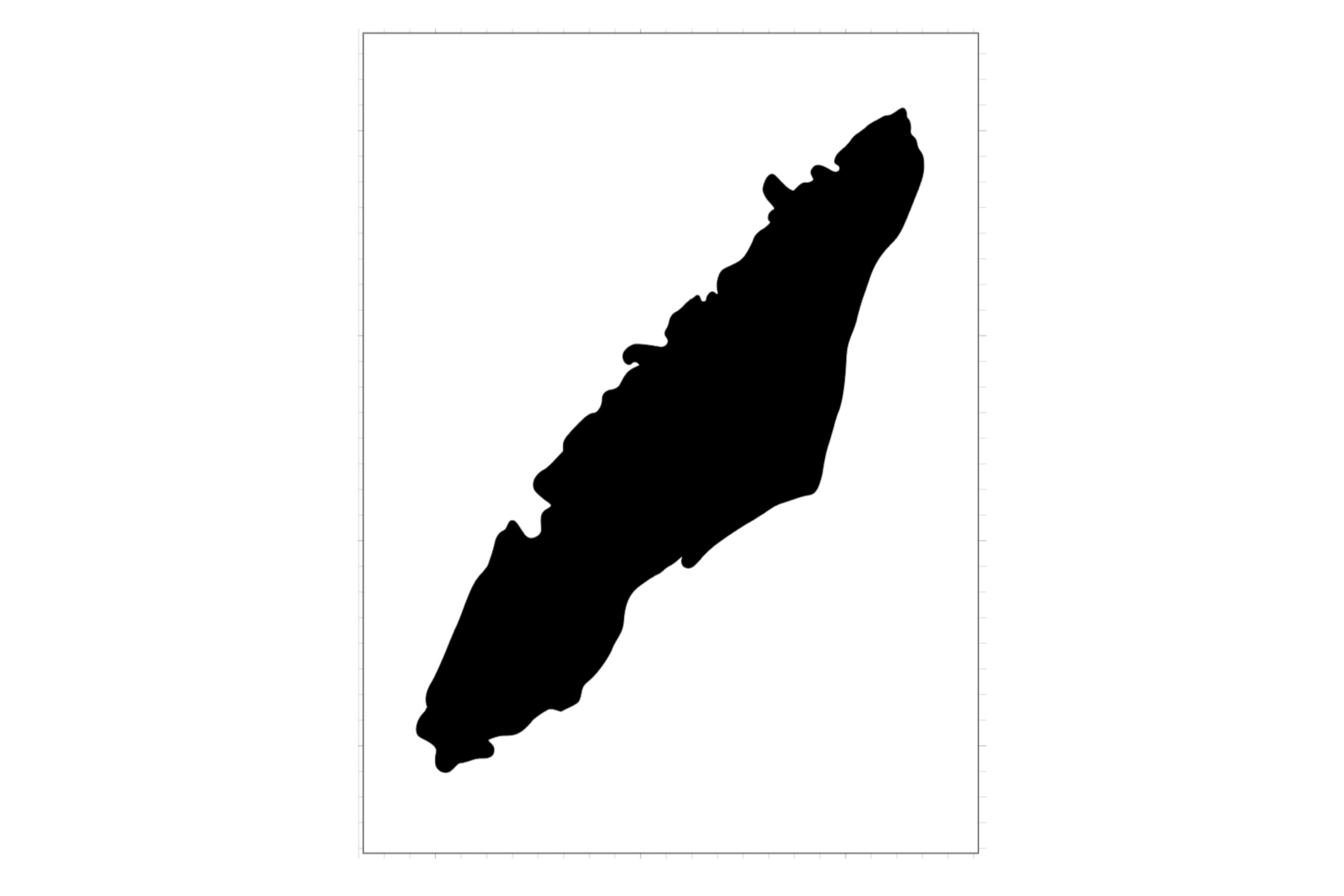 Vancouver Island Sticker, Vancouver Island Outline Sticker, Vancouver ...