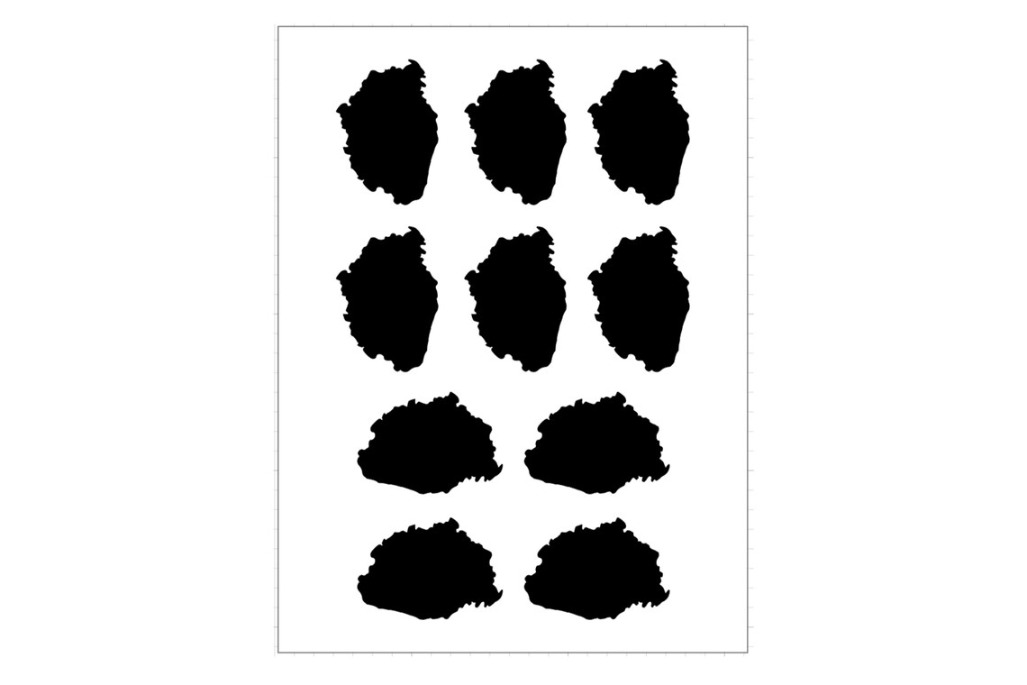Fiji Sticker, Fiji Outline Sticker, Travel Stickers, Fiji Theme Party ...