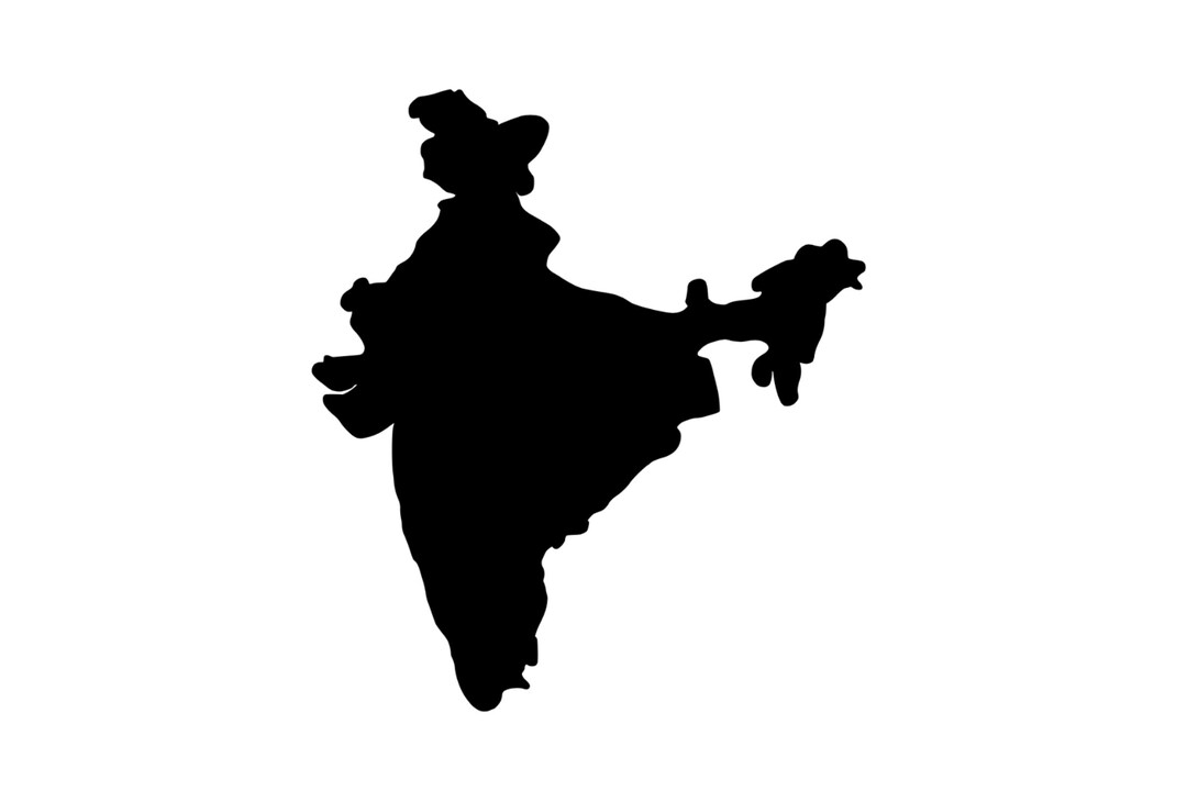 Outline India Magnet, India Fridge Magnet, India Writeable Magnet ...