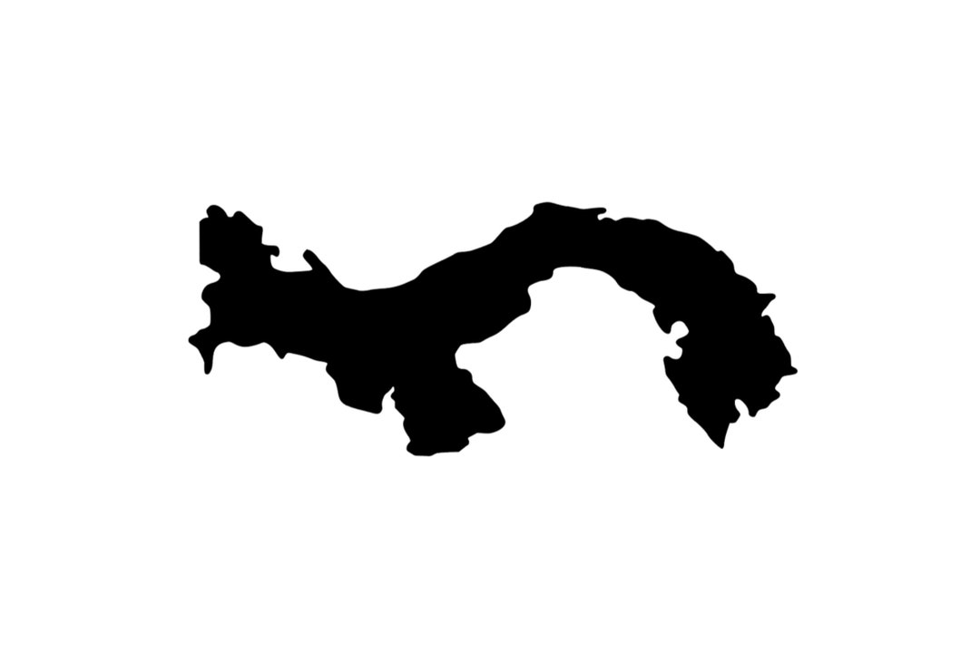 Outline Panama Magnet, Panama Fridge Magnet, Panama Magnet Writeable ...