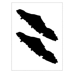 Vancouver Island Sticker, Vancouver Island Outline Sticker, Vancouver ...