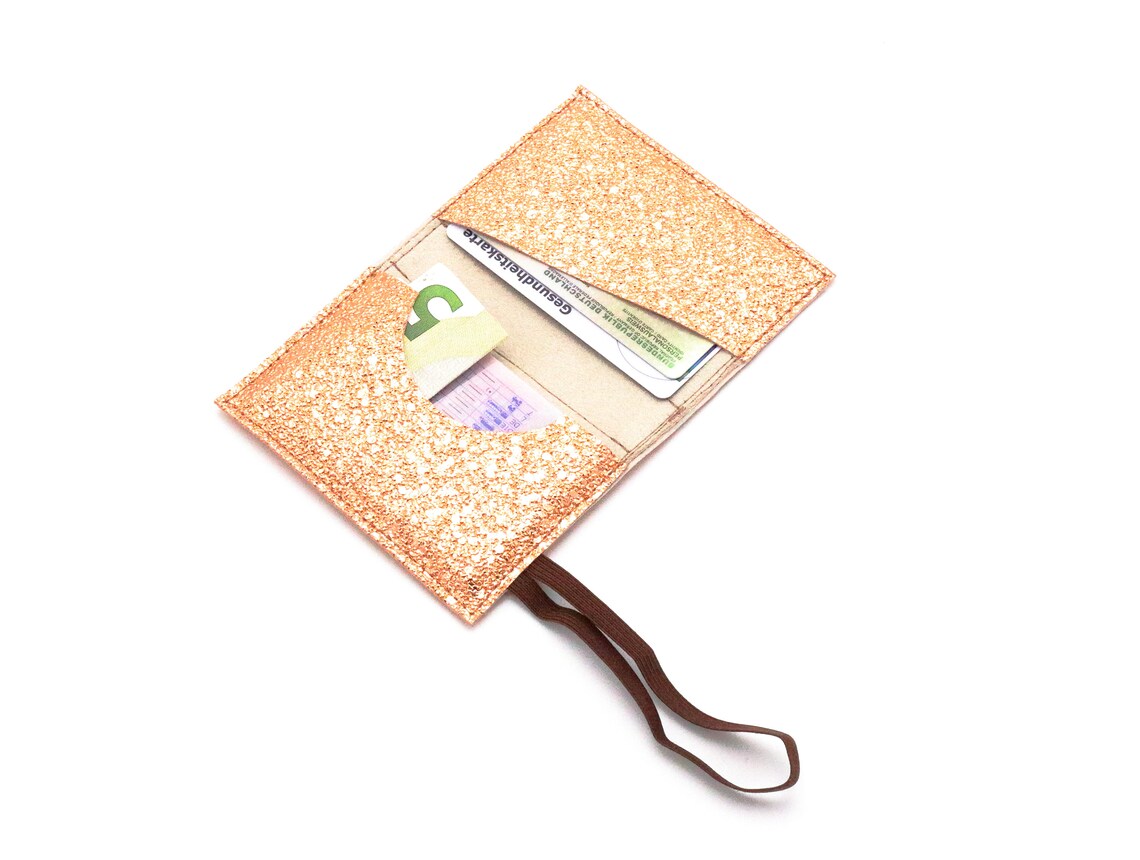 RFID Blocking Wallet Copper, RFID Slim Wallet, RFID Card Holder, Rfid ...