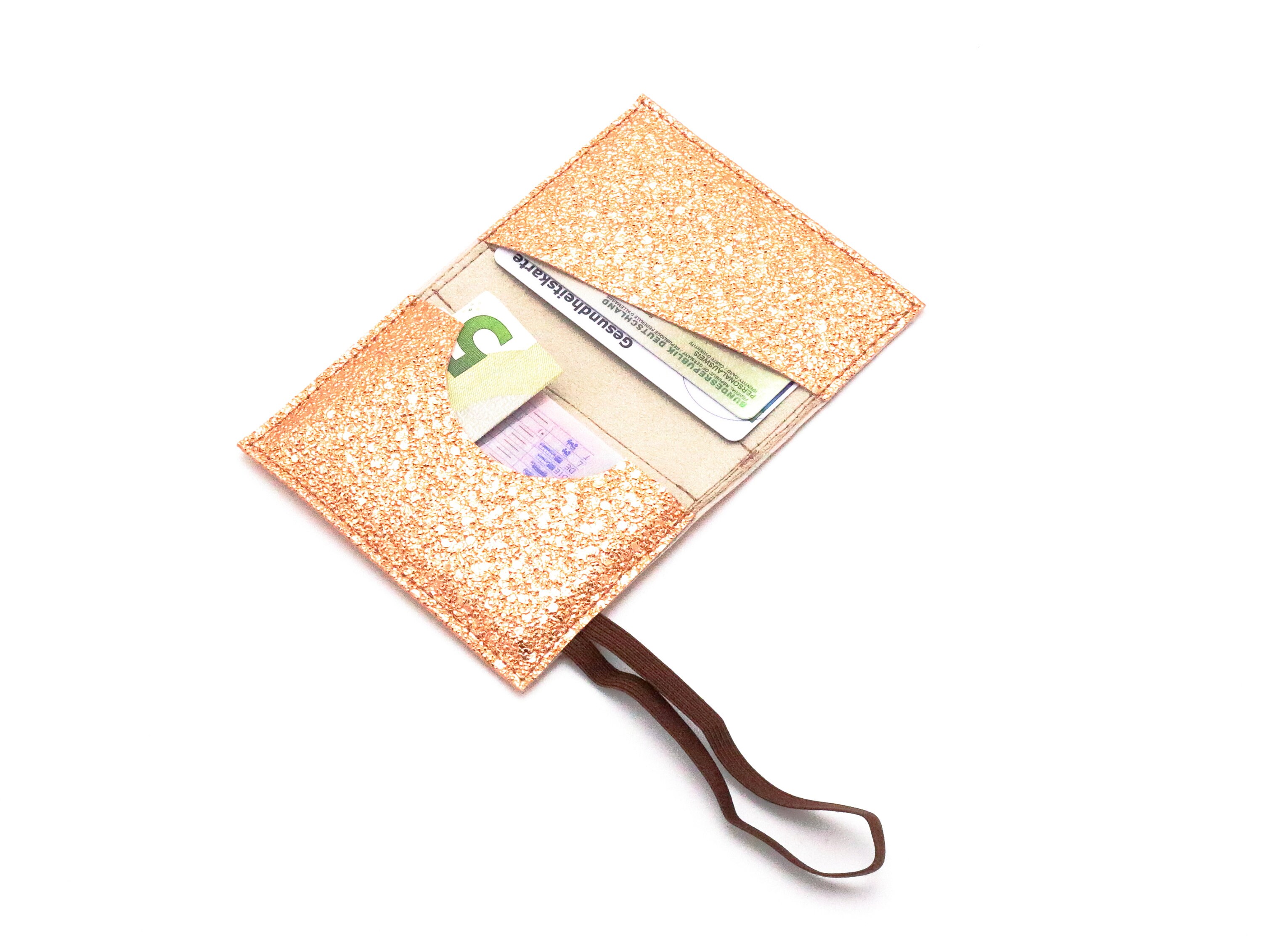 RFID Blocking Wallet Copper, RFID Slim Wallet, RFID Card Holder, Rfid ...