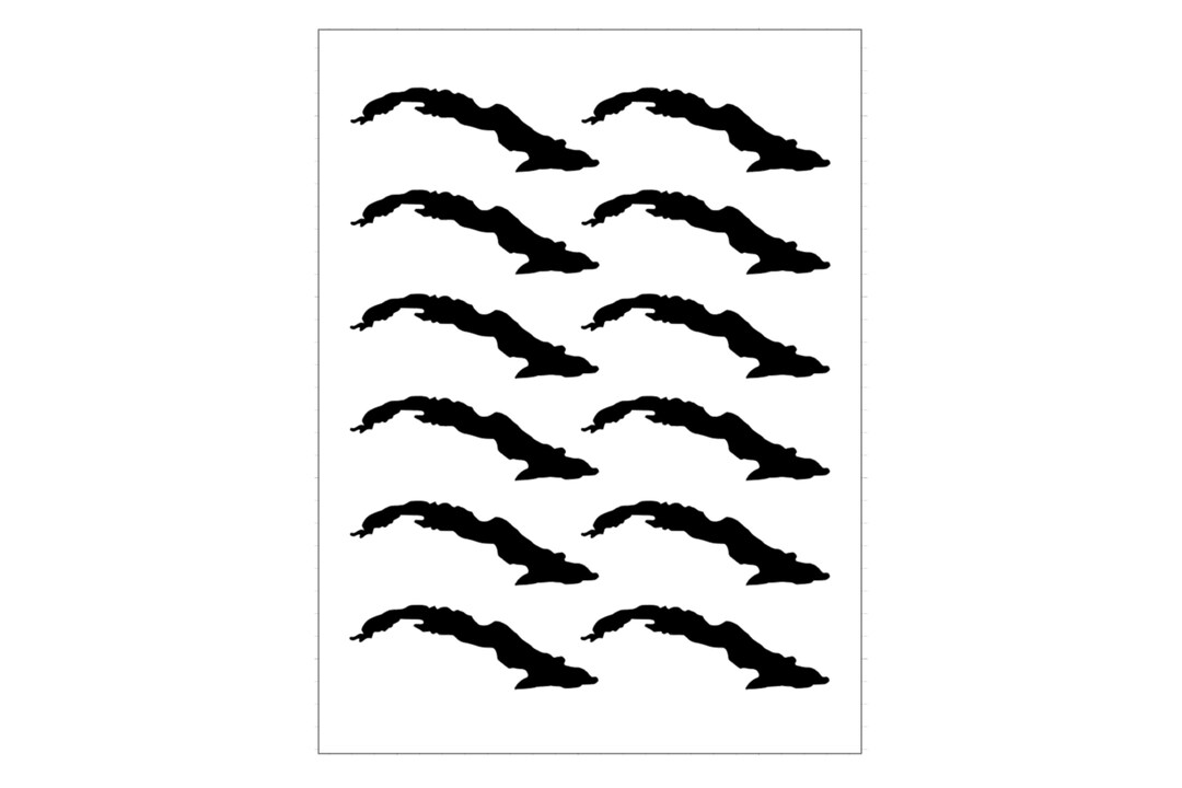 Cuba Sticker Cuba Outline Sticker Travel Stickers Cuba - Etsy