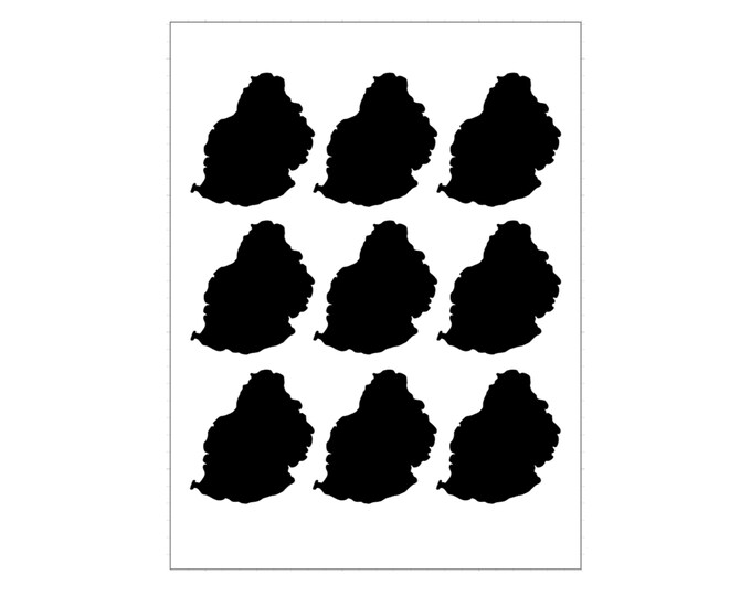 Mauritius Flag Emblem Stickers - Etsy