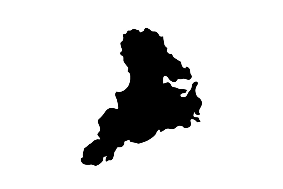 Outline Stewart Island Magnet, Fridge Magnet Stewart Island, Writable ...